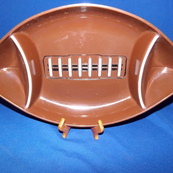 Kitchen | Vintage Plastic Football Chip Dip Bowl | Poshmark